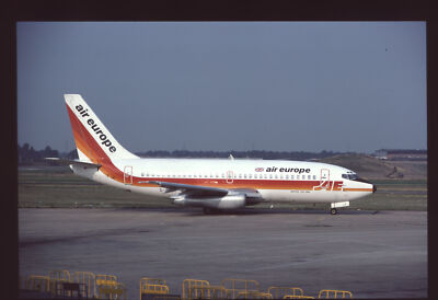 Orig 35mm airline slide Air Europe 737-2S3 f/n JP | eBay