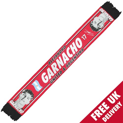 United Scarf Garnacho HD - Gift Souvenir | eBay