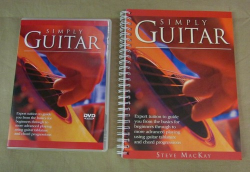 Simply Guitar COMPLETE GUITAR BOOK & DVD STEVE MACKAY | eBay