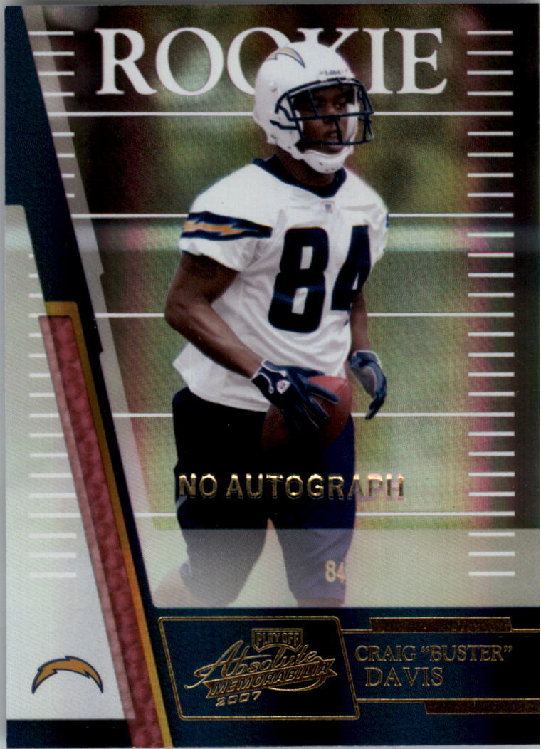 2007 Absolute Memorabilia #213 Craig Buster Davis RC /349 - NM-MT | eBay
