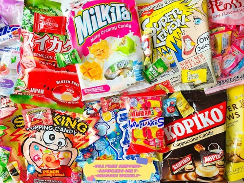 Free Ramen + 25 Snacks + 25 Candy Asian Variety Snacks Box- Exotic ...