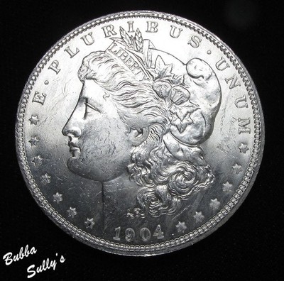 1904 O Morgan Silver Dollar Strong Clash Marks UNCIRCULATED | eBay