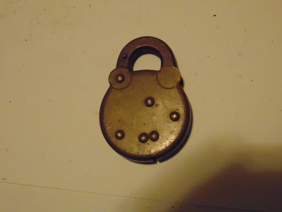 Vintage Brass United States Street Letter Box # MV PadLock (No Key) | eBay