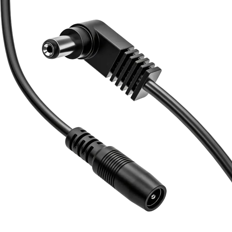 3 Ways Daisy Chain 9V DC Power Cable Right Angle Plug Daisy Chain for ...