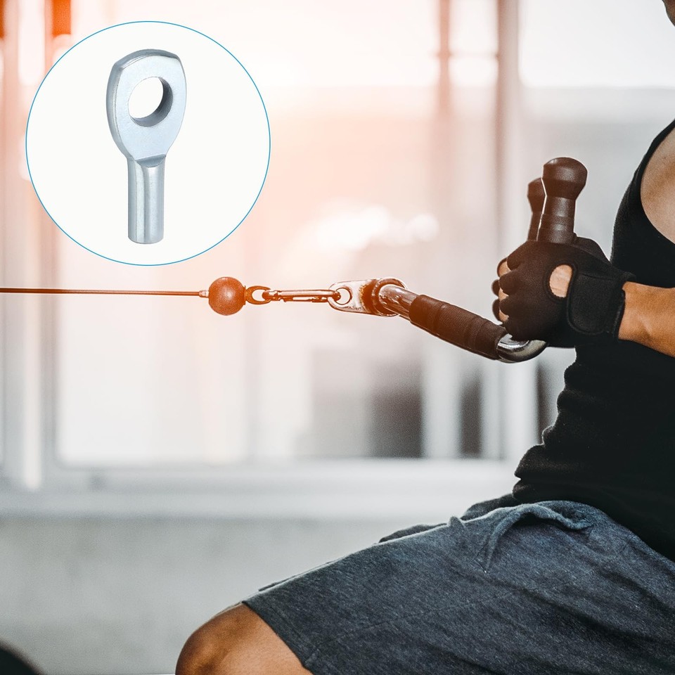 Cable Ball Stopper, 10pcs Gym Machine Accessories for 6mm Cable Fitness ...