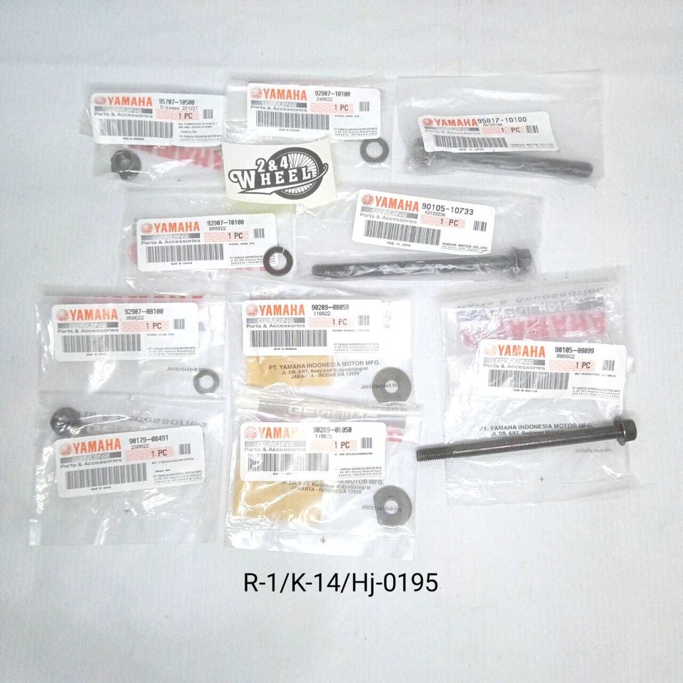 Yamaha RXK RXKING RXS RX135 YT Screw Pan Head Crankcase cover1 Bolt ...