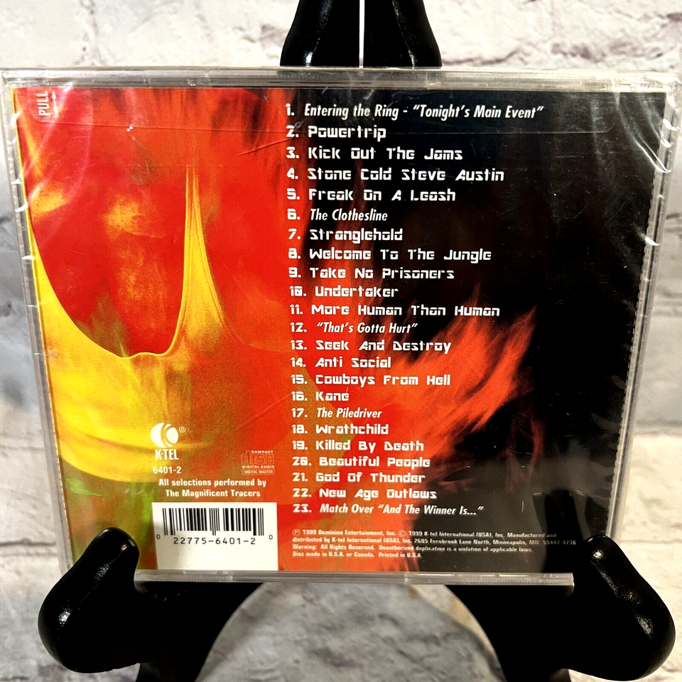 World of Wrestling Rocks by Magnificent Tracers New Sealed Undertaker ...