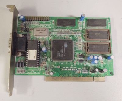 Vintage Cirrus Logic CL-GD5446-HC-A 2MB PCI Video Graphics Card VGA CE ...