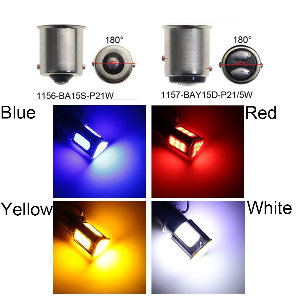 1156 Ba15s DC12V 1157 BAY15D Brake Light Turn Signal Lamp Car Tail Stop ...