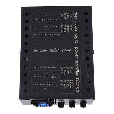 Car DSP Amplifier Class AB Car Power Amplifier Easy Installation For ...