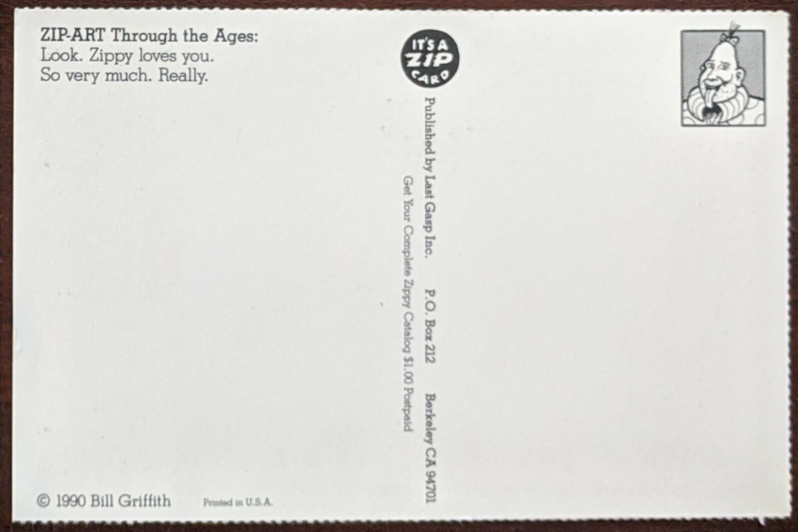 Zippy The Pinhead Postcards, 1990, Bill Griffith, Various, Choose Your ...