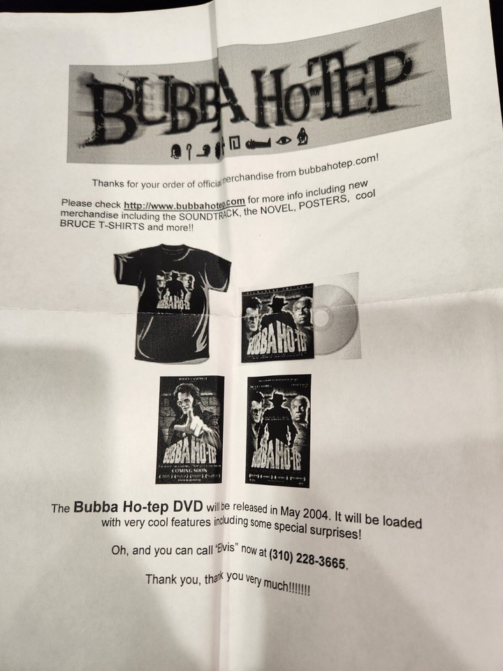 Bubba Ho-Tep Signature Addition Soundtrack New In Wrap | eBay