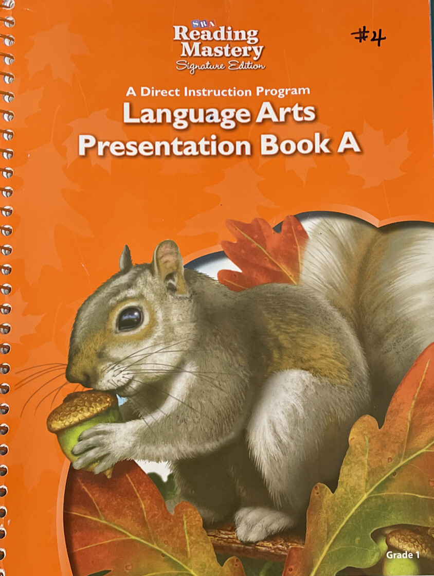 SRA Reading Mastery Grd 1 Language Arts Strand Teacher Materials ...
