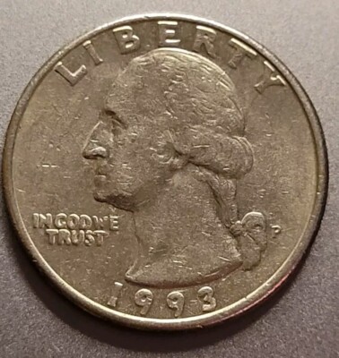 1993 P Quarter Error Coin | eBay