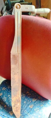 Vintage Hay ICE SAW Knife Cutter THE AMERICAN 2 Handle Primitive farm ...