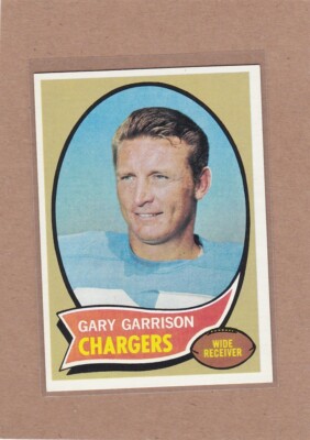 1970 TOPPS FOOTBALL GARY GARRISON #23 CHARGERS NM *A16447 | eBay