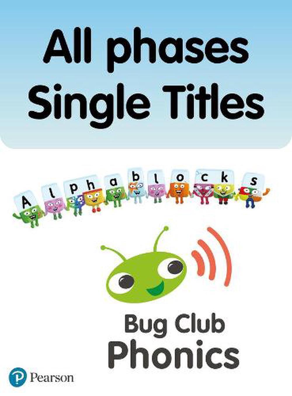 New Phonics Bug and Alphablock All Phases by Monica Hughes Paperback ...