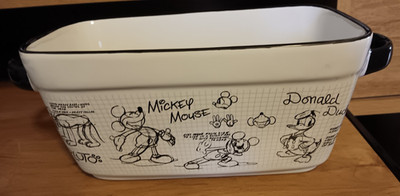 Disney Mickey Mouse 2008 Sketchbook Rectangular Baking Loaf Bread Pan ...