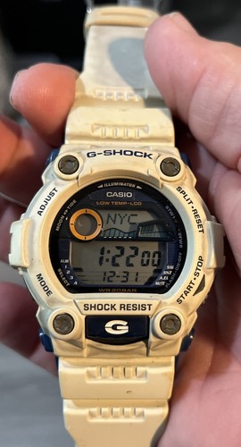 Casio G-SHOCK G-7900A Tide Graph White Illuminator Men’s Watch New ...