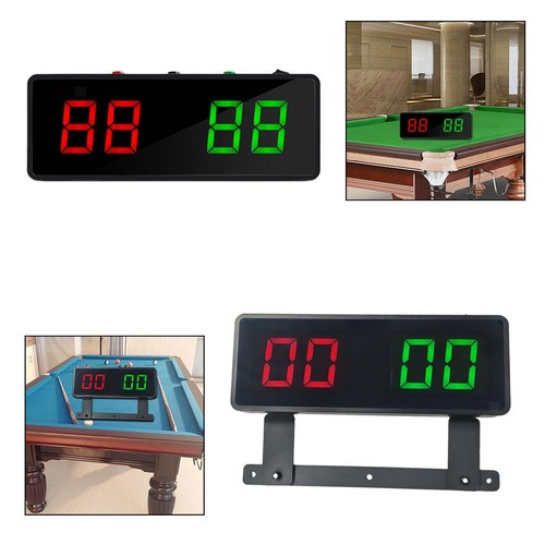 Billiard Electronic Scoreboard Rechargeable 10.2x3.7x1.2inch Scoring ...