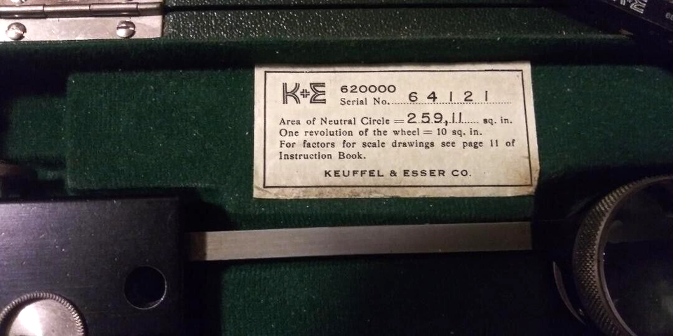 Vintage, Keuffel & Esser K&E Drafting Kit in Case with felt lining. | eBay