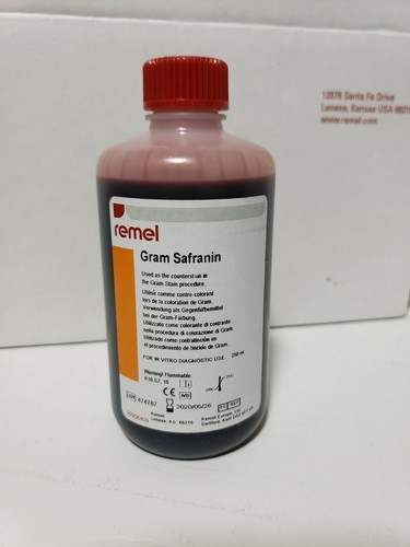 Thermo Fisher Scientific Remel Gram Safranin for Vitro Diagnostic use ...