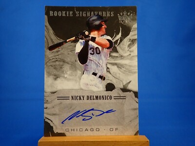 Nicky Delmonico Diamond Kings 2019 Rookie Signatures Autograph Auto | eBay