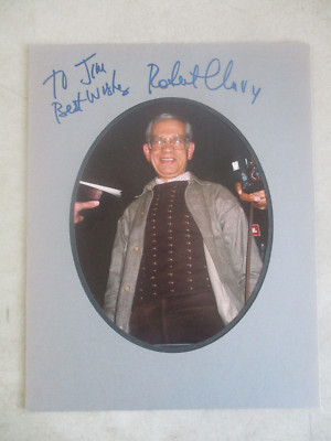 ROBERT CLARY HOGAN'S HEROES AUTOGRAPH SOAP OPERA SIGNED | eBay