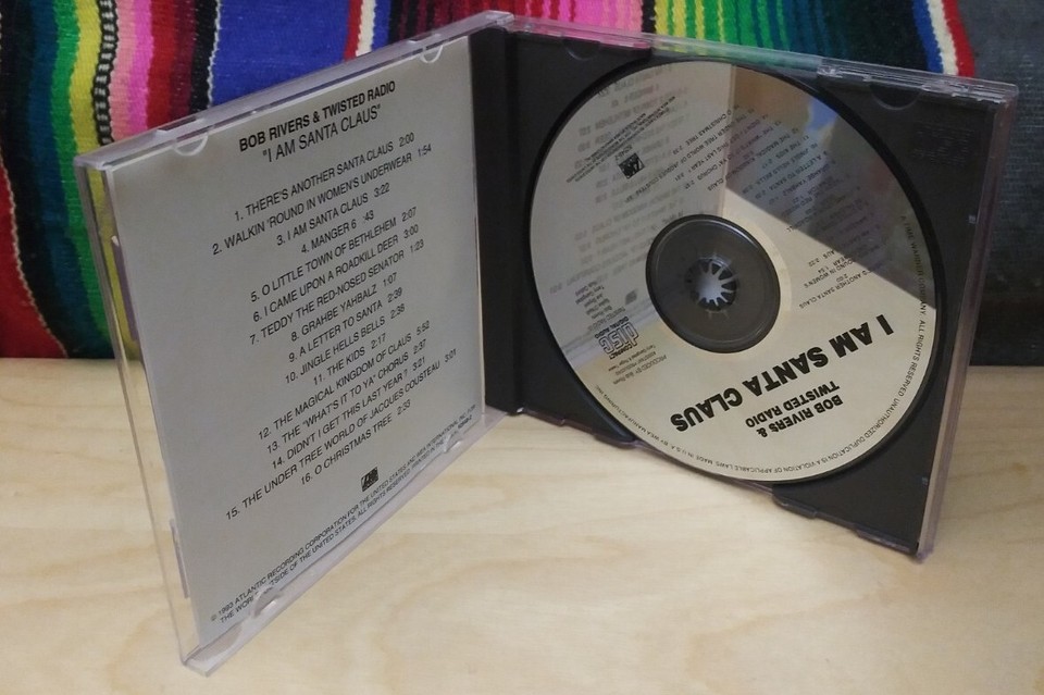 Christmas Classic - I AM Santa Claus -by Bob Rivers (CD, 1993 ...