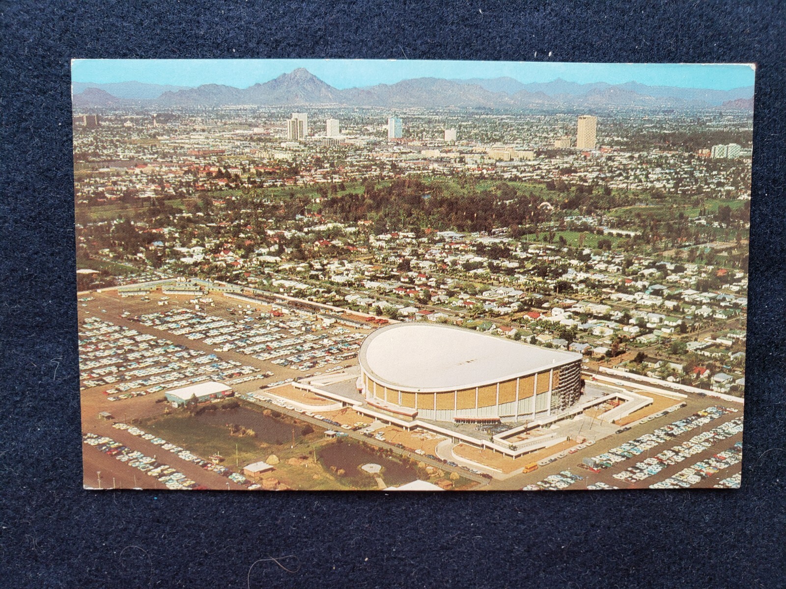 Veterans Memorial Coliseum Phoenix Arizona AZ Postcard 1960s | eBay