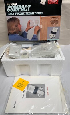 UNUSED Vintage Schlage Keepsafer Compact Home Apartment Security System ...