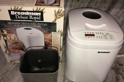 1ea BREADMAN TR444 Bread Maker Machine 1/ 1.5/ 2 LB Loaf Tested-VERY ...