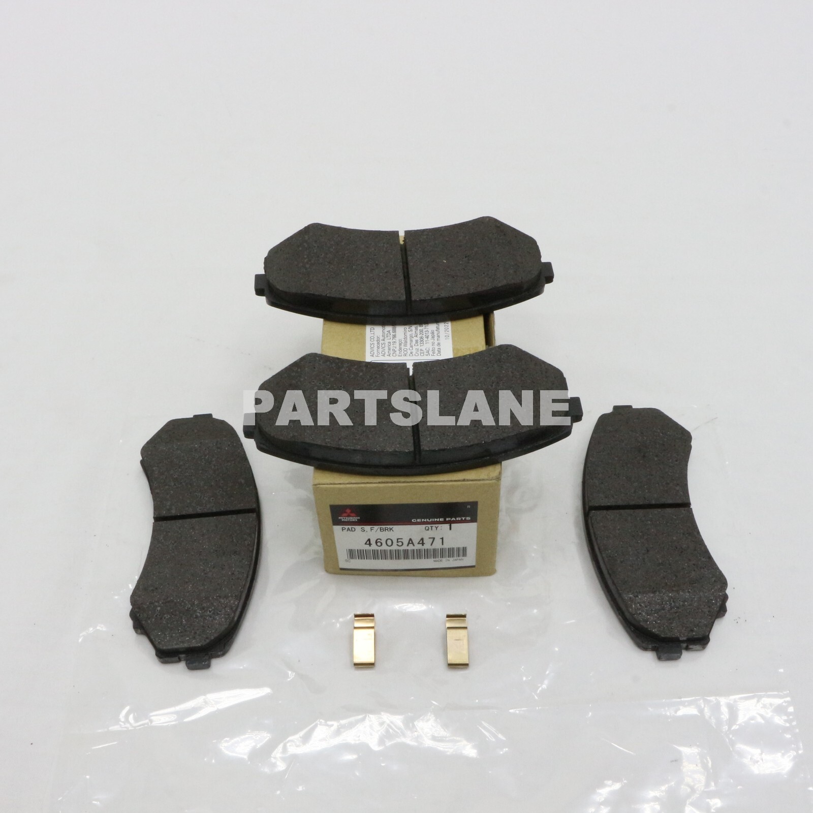 4605A471 Mitsubishi OEM Genuine Pad Set FR Brake for sale online | eBay