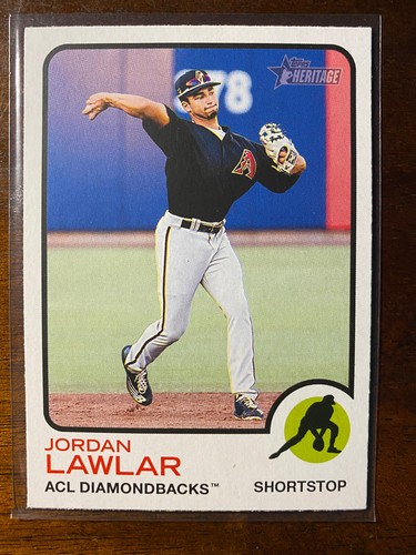 2022 Topps Heritage Minor Jordan Lawlar #204 High Number SP ...