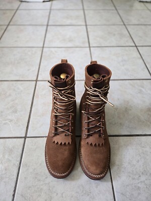 Nicks Boots Ranger HNW 9D 1964 Brown Roughout | eBay