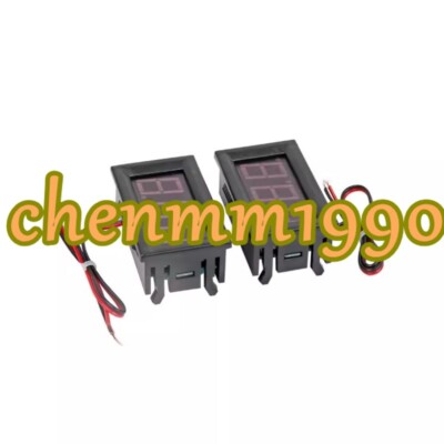 1PC NEW LED digital display two-wire AC voltmeter head AC220V mains 70V ...