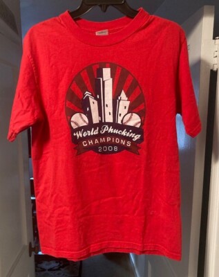 Philadelphia Phillies 2008 'WPC' Chase Utley Shirt-M | eBay