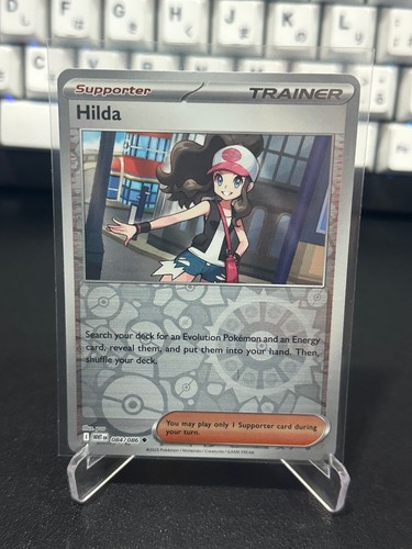 Pokemon TCG Hilda Card 084/086 Reverse Holo Sv: White Flare English | eBay