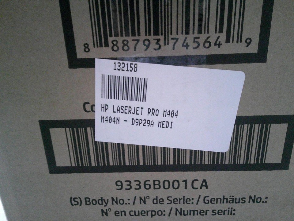 New HP D9P29A Laserjet Pro 550-Sheet Feeder Tray | eBay