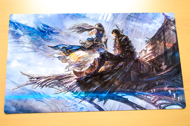 No.3647 Final Fantasy TCG Custom Playmat Jill Warrick Clive Rosfield FF ...