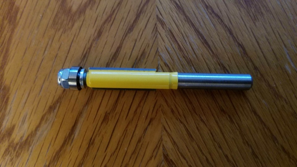 OLDHAM VIPER 2 FLUTE LAMINATE TRIMMING ROUTER BIT CUT DIAMETER 3/8 ...