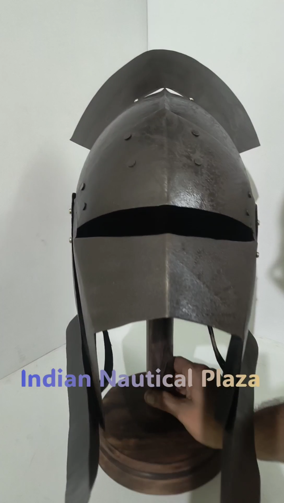 MEDIEVAL Larp Helmet of Uruk-hai Steel Lotr Movie Helmet wearable ...