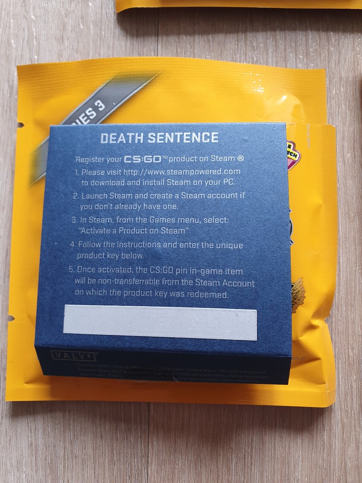 AUSWAHL CS:GO Pin Series 3 Collectible Pin+Ingame Code STEAM Valve CSGO ...