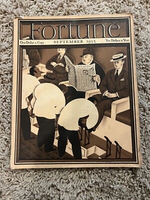 1935 Sept FORTUNE Magazine Vintage Ads | eBay