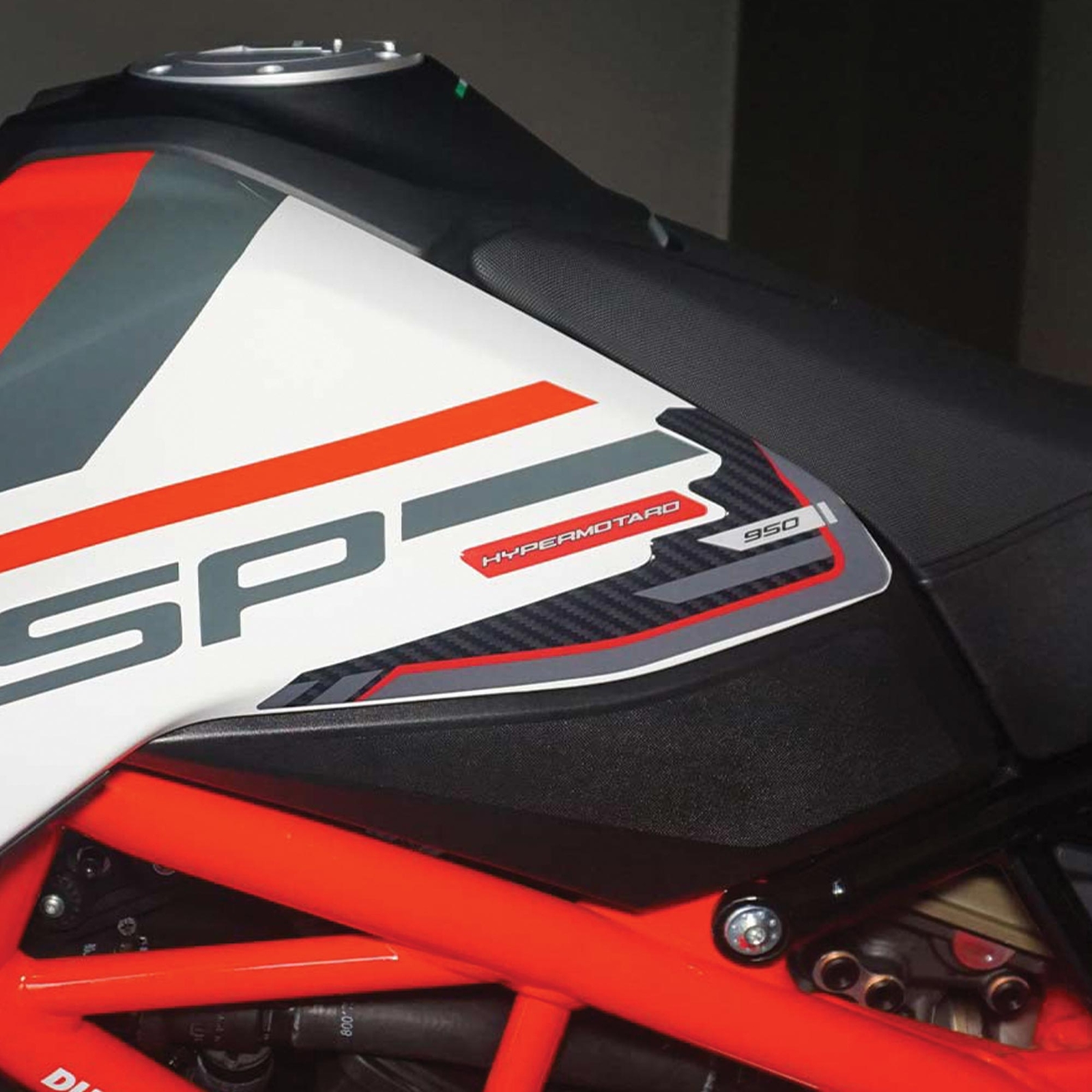 Stickers 3D Guards Tank Compatible With Ducati Hypermotard 950SP 2021 ...