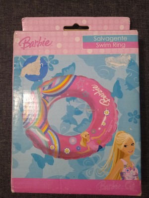 Inflatable Barbie Swimring Rare Inflatable NIB | eBay