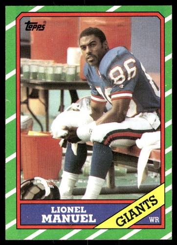 1986 Topps #141 Lionel Manuel - EX | eBay
