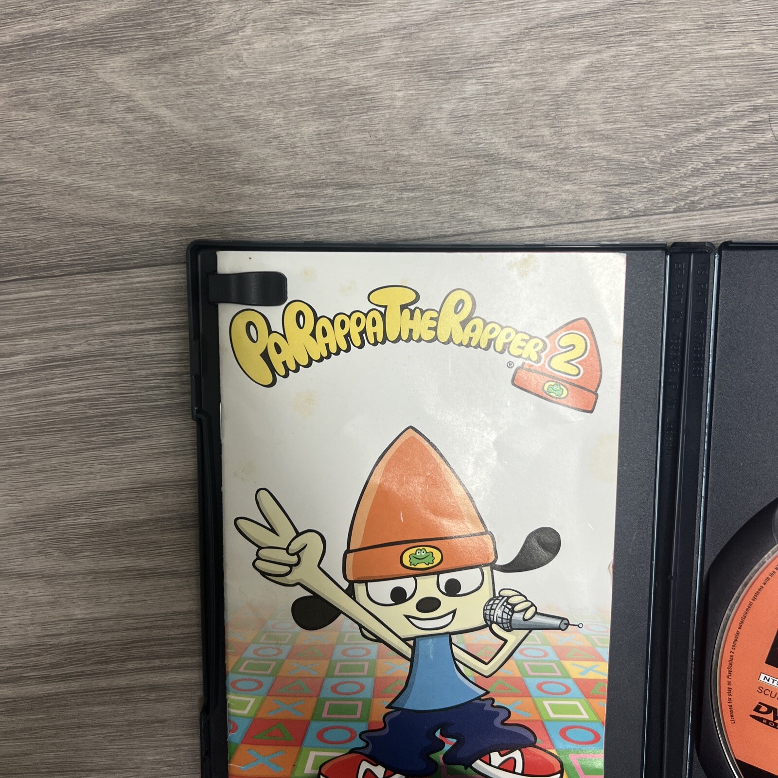PaRappa the Rapper 2 PS2 Sony PlayStation 2 2002 Video Game CIB w ...