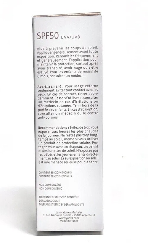 Yonka Sunscreen SPF 50 Solar Care (1.7oz / 50ml) *NEW / AUTH / EXP 5/26 ...