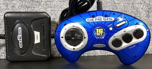 2003 Sega Genesis Mini Console Radica 16Bit Power 6-in-1 Plug & Play ...